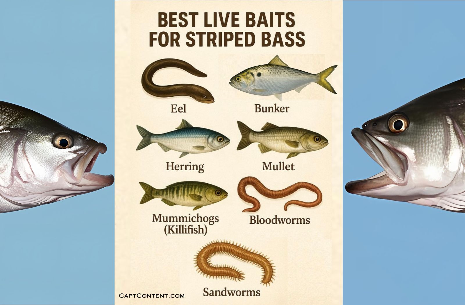 Striped Bass Season – Migration, Gear, And Hot Spots - Captain Content